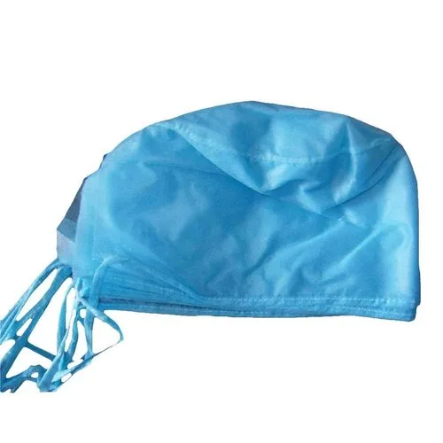 Blue Disposable Surgical Cap - Biopep Pharma, Gorakhpur, Uttar Pradesh
