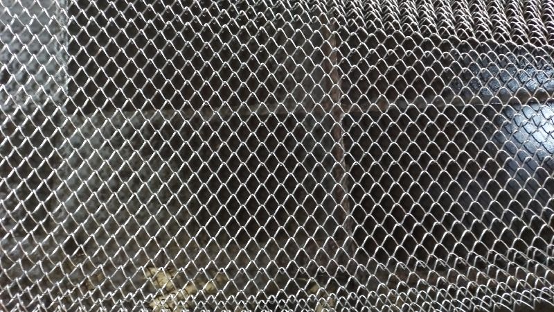Galvanized Iron Compact Chain Link Wire Mesh - Shaurya Steel Wire ...