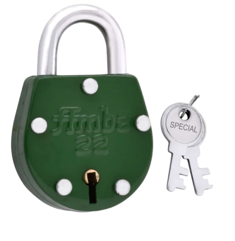 Iron 22 Amba Pad lock, for Door, Feature : Durable, High Quality ...