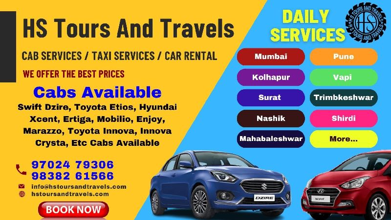 HS Tours and Travels in Mumbai - Service Provider of Cab Service ...