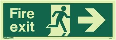 Escape Signage Board, Size : 24" x 18" at Rs 150 / Piece in Chennai ...