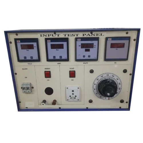 Electric Input Motor Test Panel - Tech Macro Testing Solutions, Delhi ...