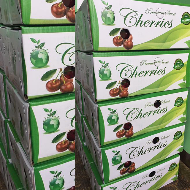 Paper Fruit Packaging Box, Feature : Handle To Carry, Fine Finishing ...