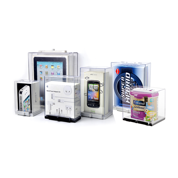 Plastic Electronic Safer Box, for Retail Store, Color : Transparent at ...