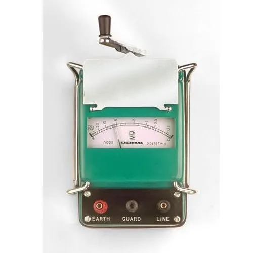 Hand Driven Megger - Pravin Electronics & Electricals, Pune, Maharashtra
