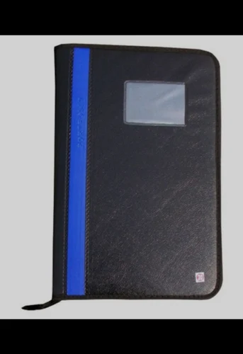 Leather Zipper File Folder, Color : Multicolor at Rs 149 / Piece in ...
