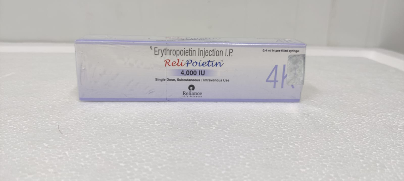 Relipoietin 4k Injection, for Clinical Use, Hospital Use, Form : Liquid ...