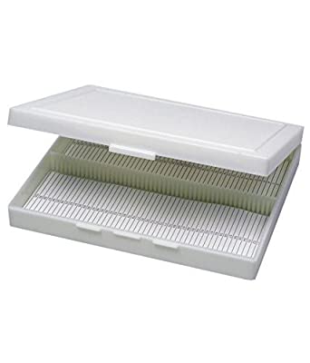 Rectangular Plastic Slide Box, for Laboratory, Pattern : Plain - Balaji ...