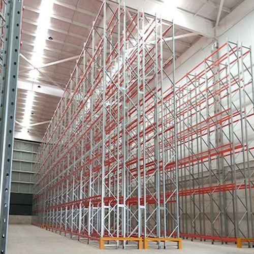 Mild Steel Double Deep Pallet Racking System - Adarsh industries, Noida ...