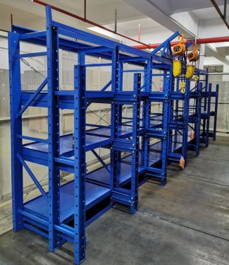Square Metal Mould Storage Rack, Feature : High Strength at Best Price ...