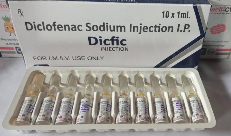 diclofenac sodium injection, Packaging Type : Glass Bottles, Packaging ...
