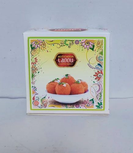 Square Laddu Box, Design : Printed - Noor Box Maker, Delhi