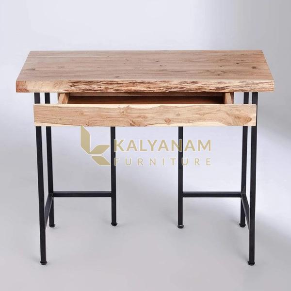 Living Solid Wood Study Table at Rs 48,000 / Piece in Churu | Kalyanam ...