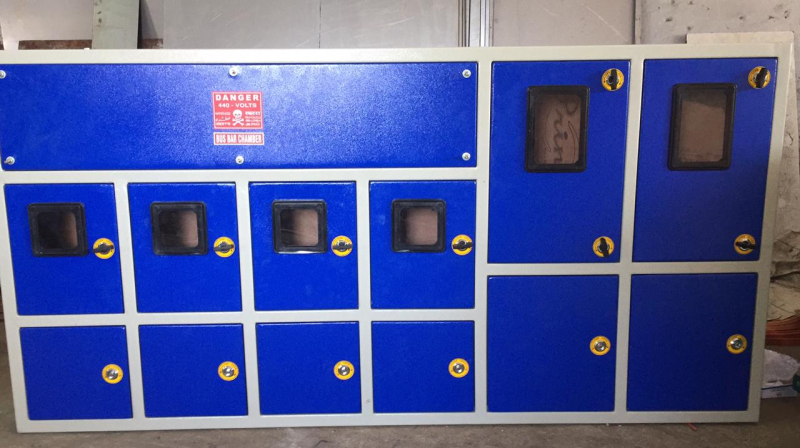 50Hz-65Hz 5kg CRCA Sheet Three Phase Meter Box, for Energy Monitoring ...