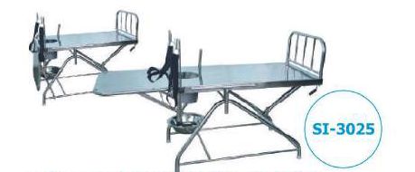 Rectangular Foot End Folding Labour Table, for Hospital, Feature : Fine ...