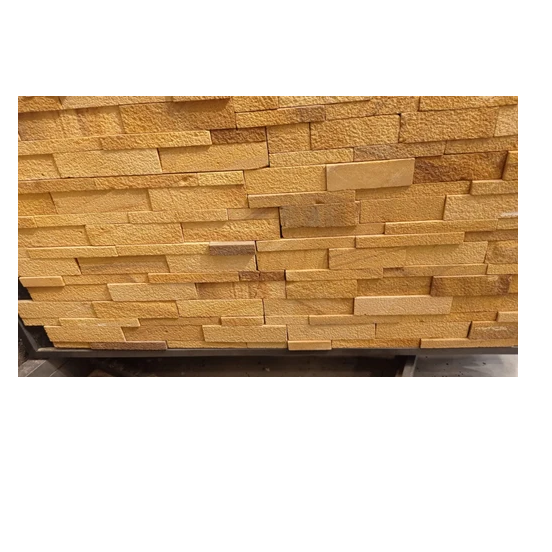 Rectangle Stone Cladding, For Home, Color : Brown at Rs 120 / Square ...