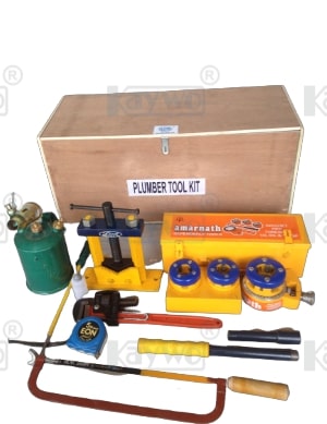 Packed In wooden box Plumber Tool Kit, for Industrial, Houses, Feature ...