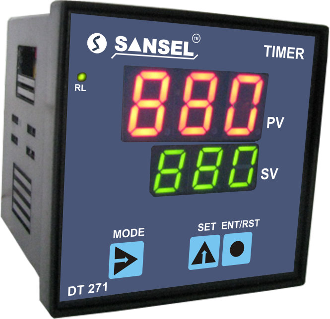 Sansel Dual Display Timer, For Industrial, Size : Standard at Best ...
