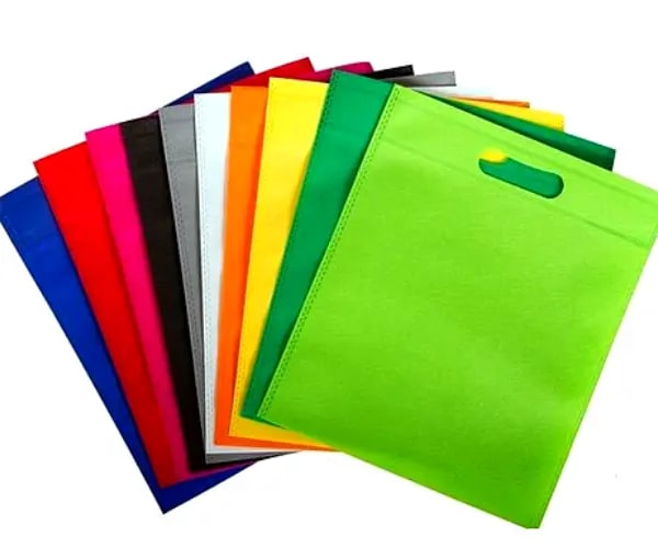 D Cut Non Woven Bags For Goods Packaging Technics Machine Made