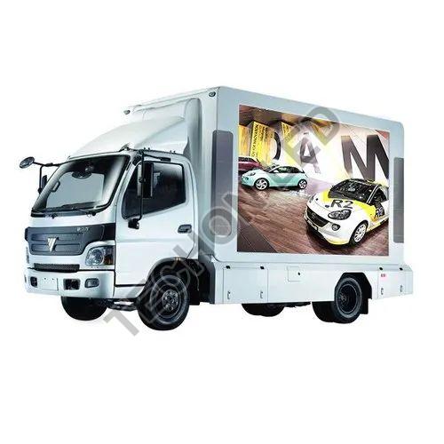 Rectangular Outdoor LED Mobile Van, for Advertising at Rs 8,000 / Piece ...