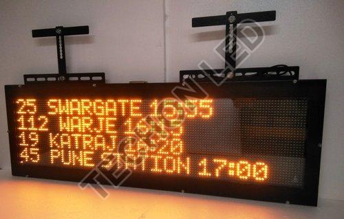 Techno Bus LED Display Board, Application : Advertising - TECHONLED (A ...