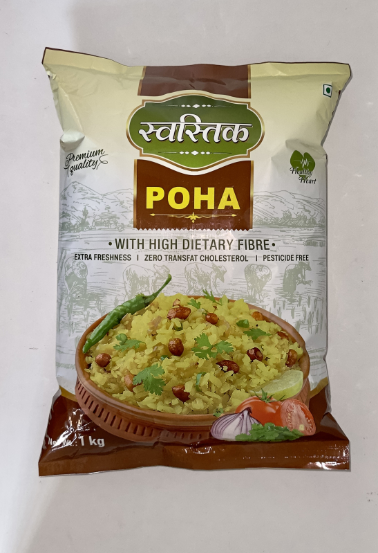 Swastik Poha, Feature : Organic, Packaging Type : Plastic Bag at Rs 50 ...