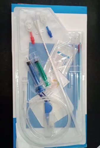 Short Term Hemodialysis Catheter Kit, For Cardiology, Feature ...