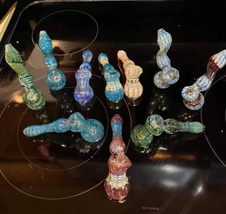 Glass Hammer Smoking Pipe, Size : Standard, Feature : Durable ...