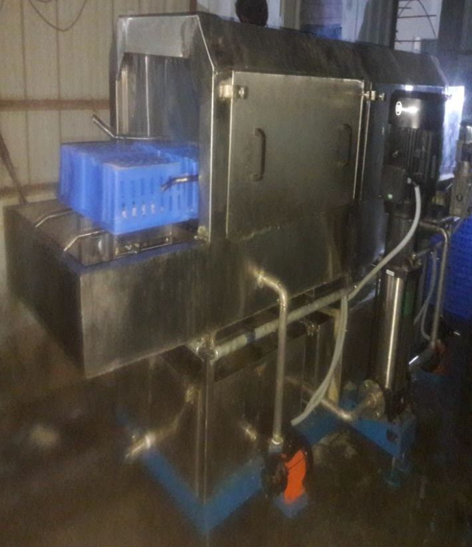 Stainless Steel Crate Washing Machine at Best Price in Nagpur | C S ...