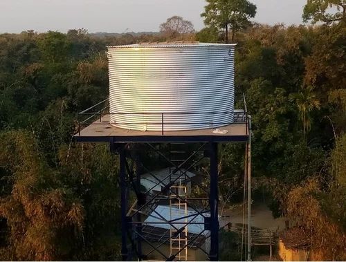 Zincalume Steel Overhead Water Storage Tank at Rs 3.10 Lakh / 1 in ...