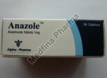 Anazole 1mg Tablet, Packaging Type : Stripe at Rs 150 / Box in Mumbai ...