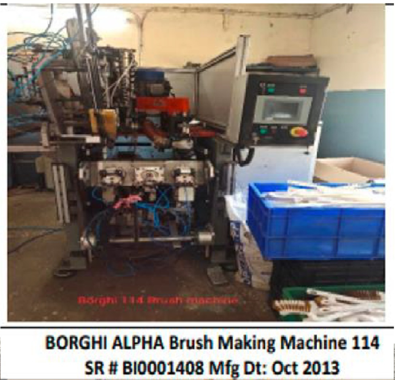 Borghi Alpha Brush Making machine 114 at Rs 19 Lakh / 1 in Bangalore ...