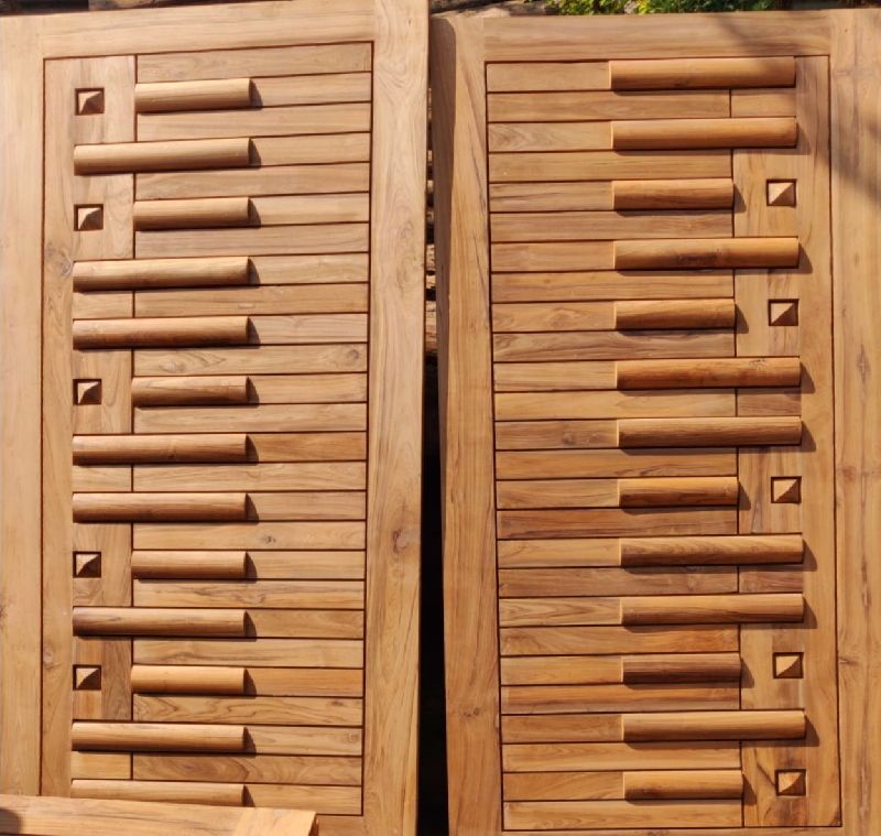 Rectangular Polished Wooden Door Frames, Feature : Attractive Design ...