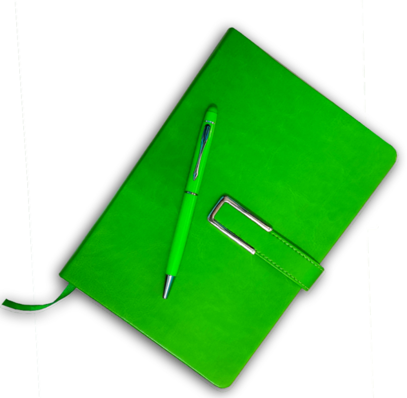 A-5 Notebook In Light Green, for Office, Feature : Attractive Looks ...