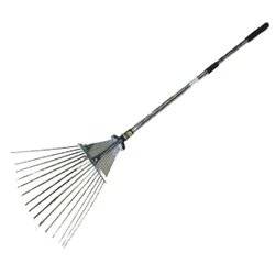 Black Telescopic Leaf Rake, for Gardening at Rs 650 / Piece in ...