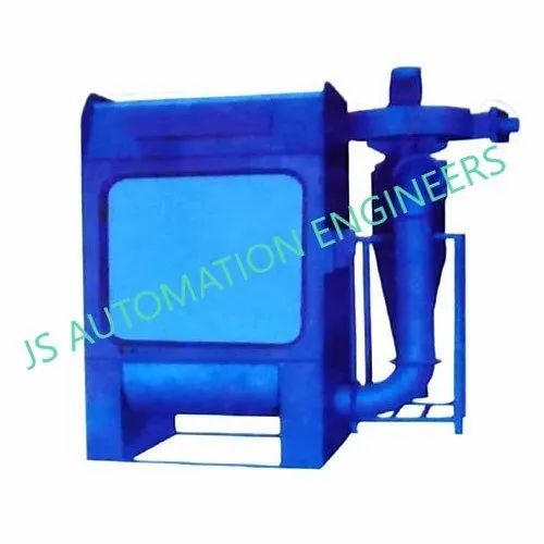 Electric Semi Automatic Cyclone Powder Coating Booth, for Industrial ...