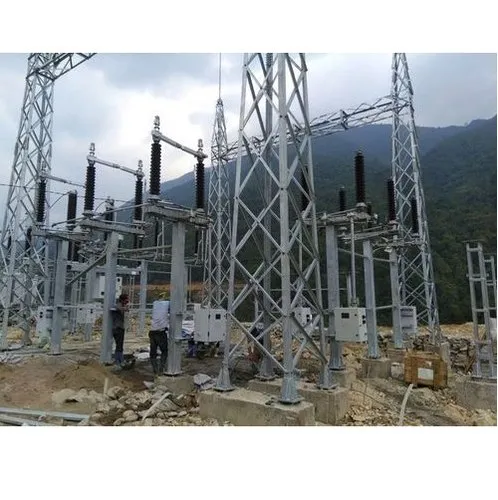 Mild Steel Switchyard Structure at Best Price in Vadodara | Akshar ...