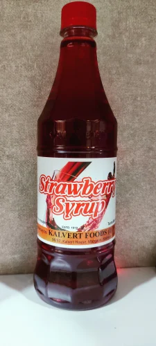 kalvert Strawberry Syrup, Packaging Size : 750 ml, Color : Red ...