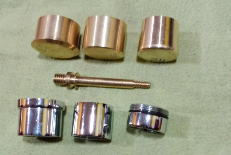 Brass Sanitary Caps and Rod, for Welding Purpose, Industrial, Feature ...