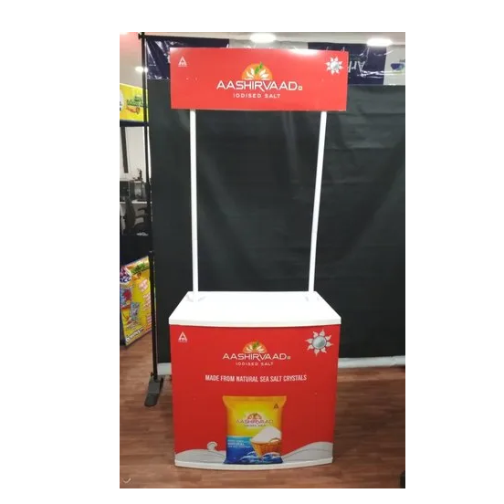 Pvc Promo Table at Rs 2,850 / Piece in Chennai | Arham Sign And Display