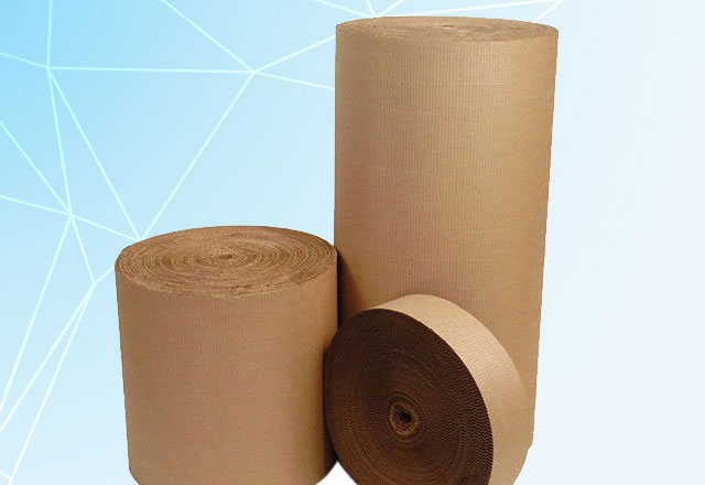 120 GSM Corrugated Paper Roll, Pattern : Plain, Color : Brown at Rs 27 ...