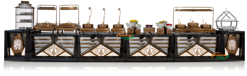 Stainless Steel Catering Buffet Counter at Rs 12,000 / Piece in ...