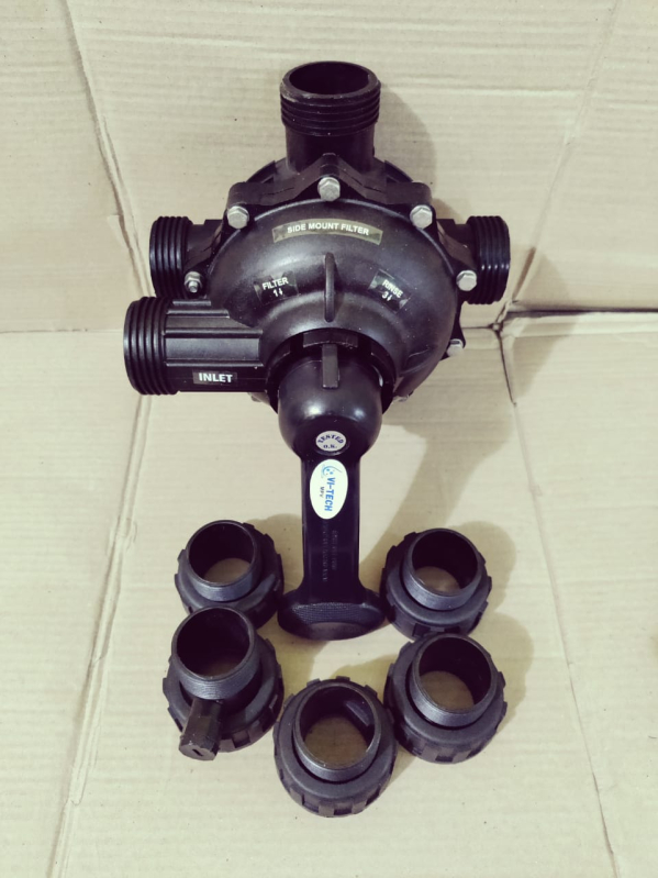 Black High PVC Multiport Valve, for Water Fitting, Size : Multisize at ...