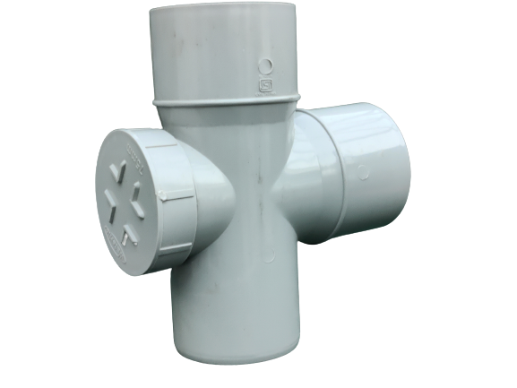 PVC Waterflo SWR Door Tee, for Pipe Fittings, Feature : Corrosion Proof ...
