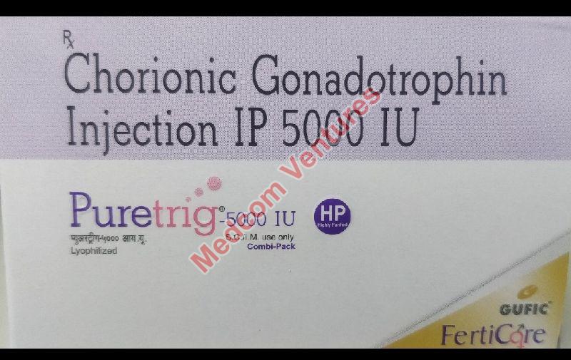 Puretrig 5000 IU Injection, Form : Liquid at Rs 400 / Pack in Mumbai ...