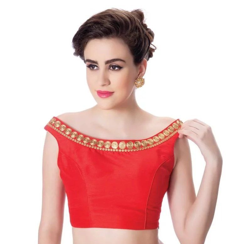 Georgette Princess Cut Blouse, Size : XL, M, Feature : Skin Friendly ...