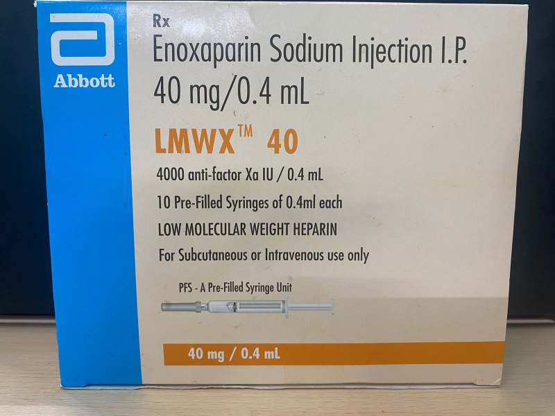 Liquid LMWX 40mg Injection, Packaging Size : 0.4 ml, Medicine Type ...