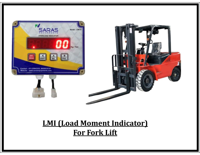 Blue Load Moment Indicator For Fork Lift at Best Price in Delhi | Saras Equipments