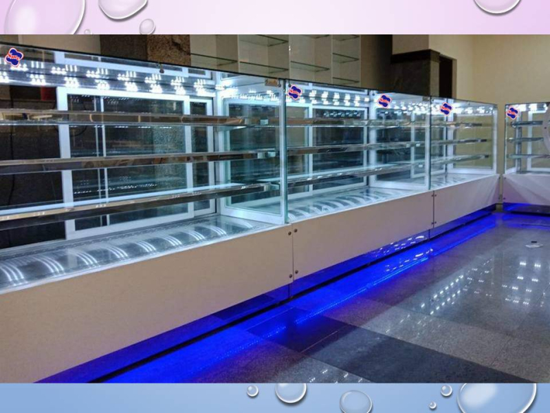 Automatic Electric Stainless Steel Display Counter, Voltage : 220V ...