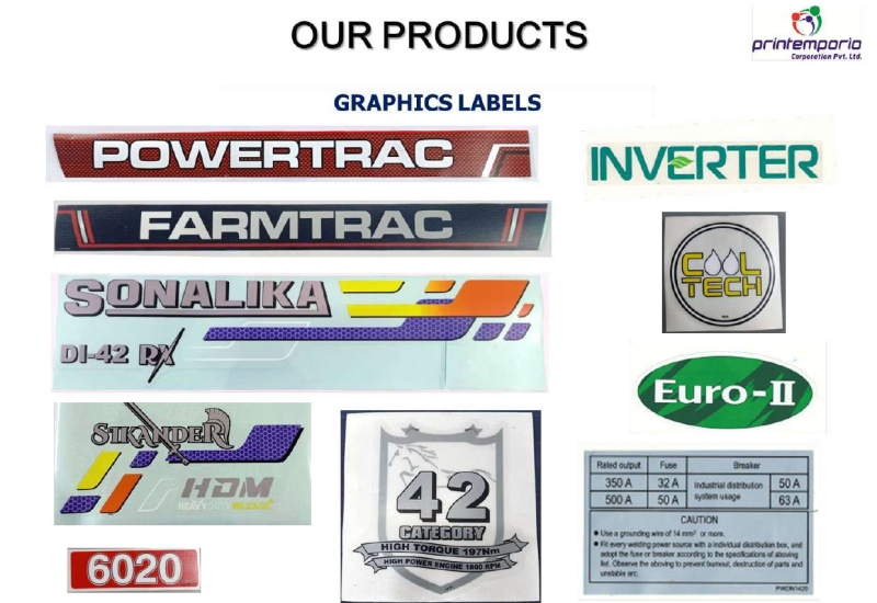 Glossy Lamination Laser Cutting Hard Paper Vinyl Graphic Sticker, For ...